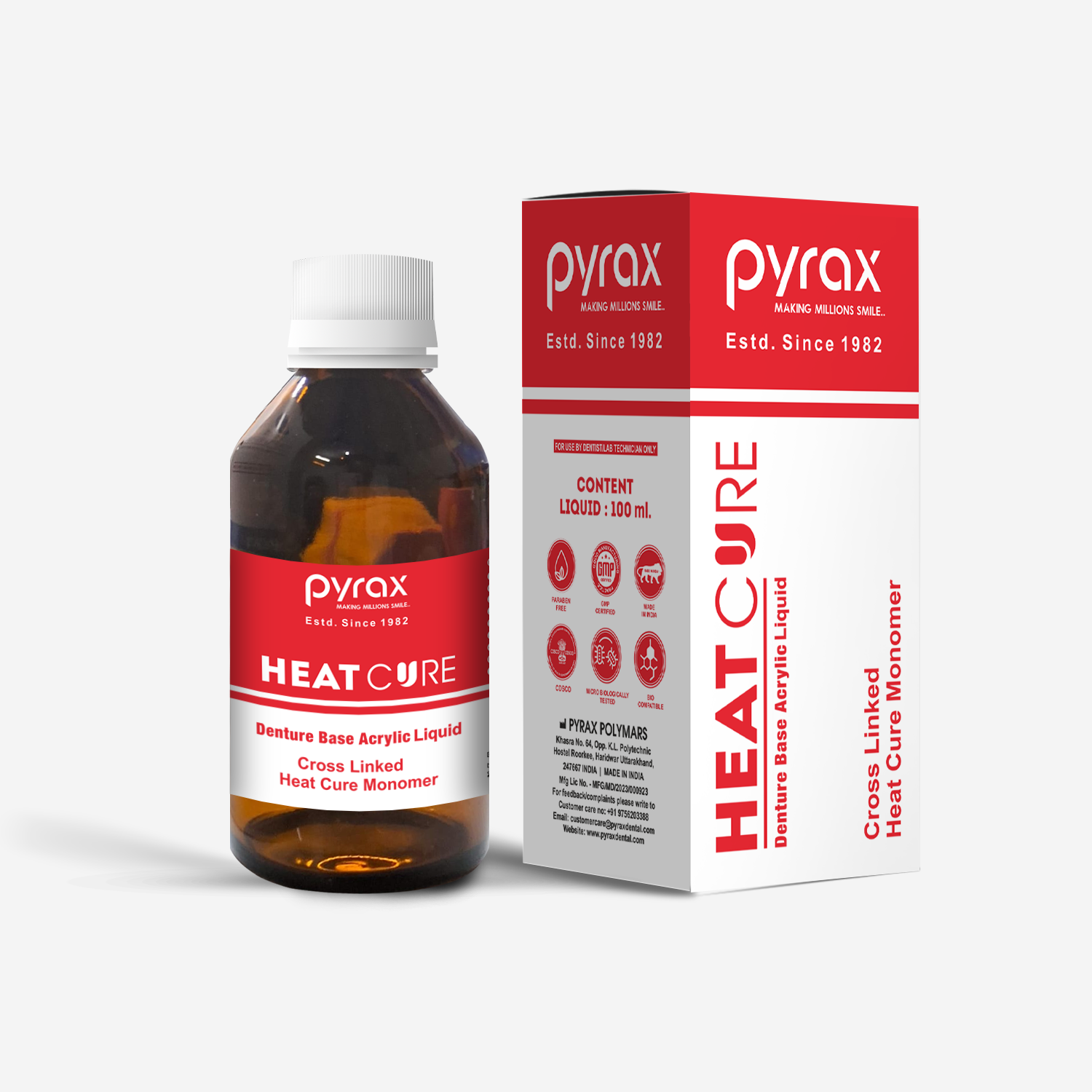 denture base acrylic liquid